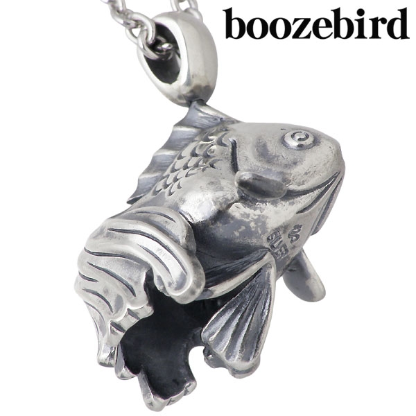 boozebird (ブーズバード) 金魚 シルバー ペンダントトップを boozebird (ブーズバード) 金魚 シルバー ペンダントトップを